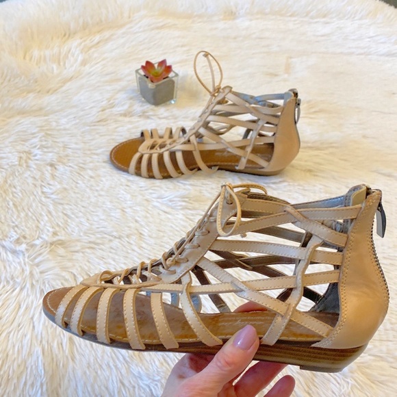 Sam Edelman Shoes Sam Edelman X Anthropologie Tan Leather Lace Up